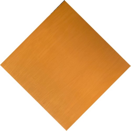 900mm Square Timber Veneer Table Top Rebate Edge - Maple